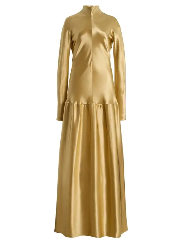 FFORME Mila Maxi Dress - Gold