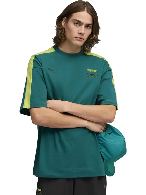 PUMA X Aston Martin Aramco F1â® Team T7 T-shirt - Green