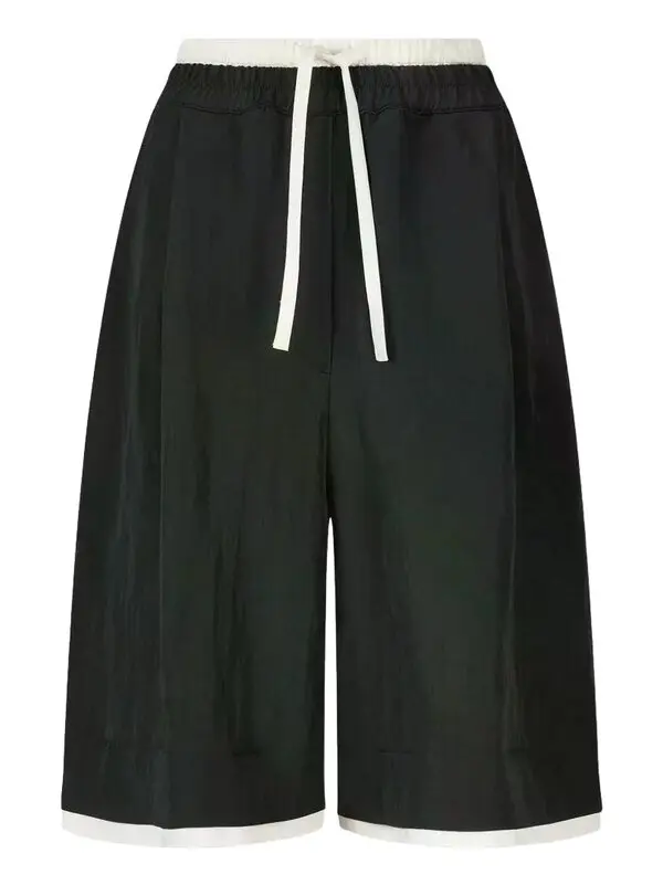 STUDIO TOMBOY Culotte Style Shorts - Black