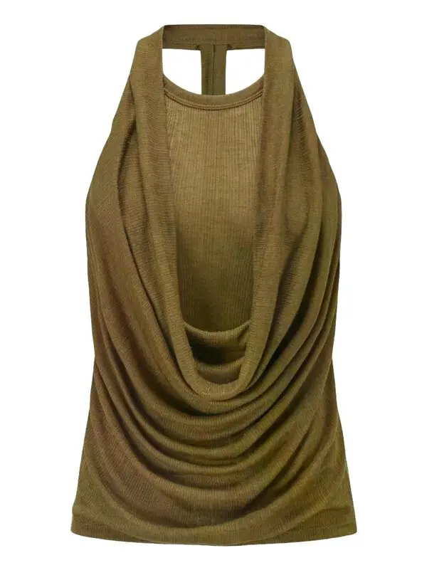 OUDE WAAG Threaded Vest - Green