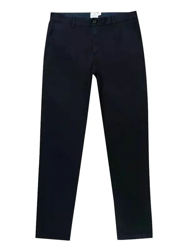 Sunspel Slim-fit Trousers - Blue