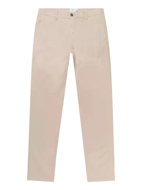 Sunspel Button-fastening Trousers - Neutrals