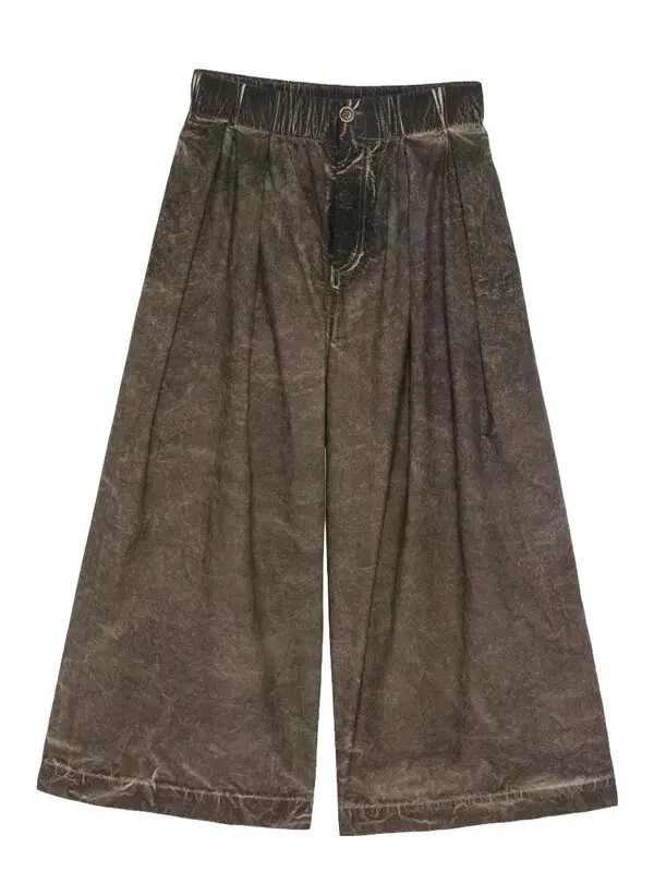 UMA WANG Poetic Trousers - Brown