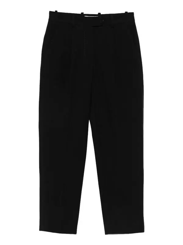CIRCOLO 1901 Cotton Trousers - Black