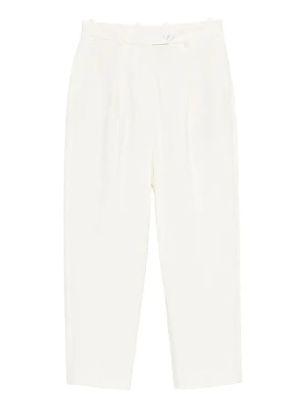 CIRCOLO 1901 Cotton Trousers - White