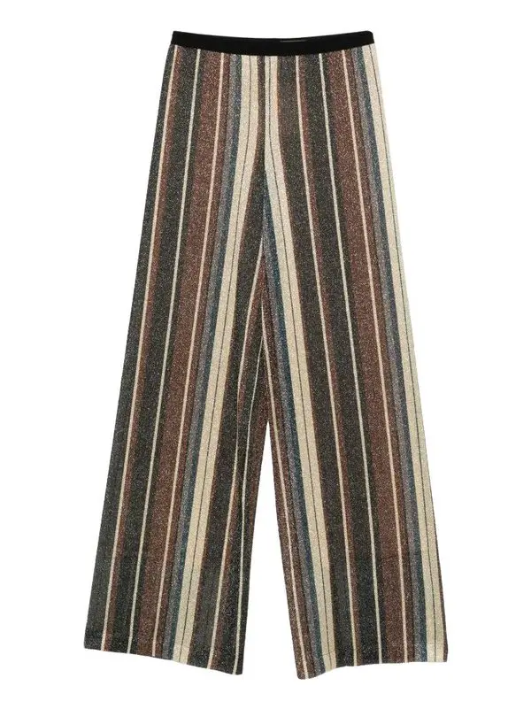 SIYU Striped Wide-leg Trousers - Multi