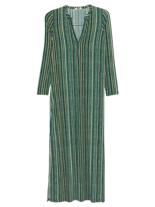 SIYU Baez Kaftan Dress - Green