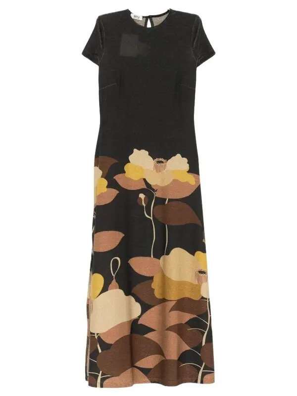 SIYU Ninfa Long Dress - Grey
