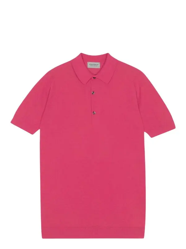 John Smedley Polo Roth - Pink