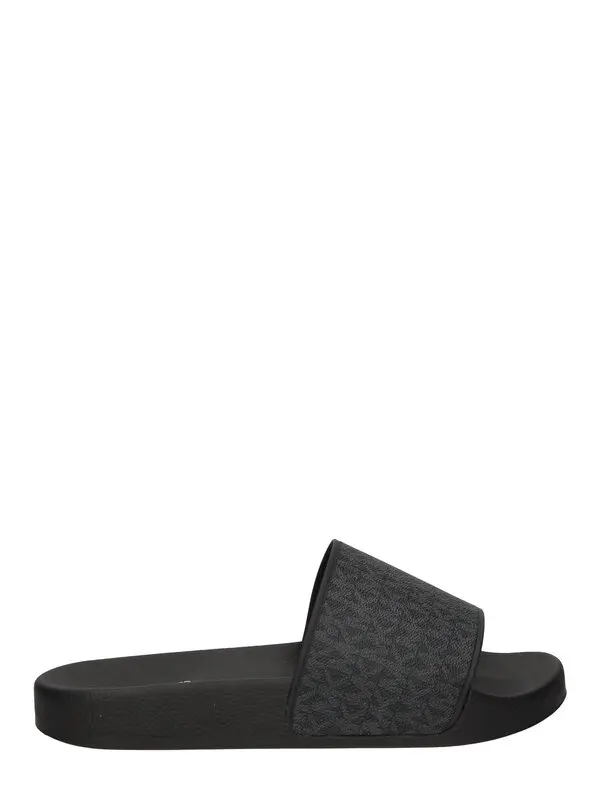 Michael Kors Jake Slides - Black