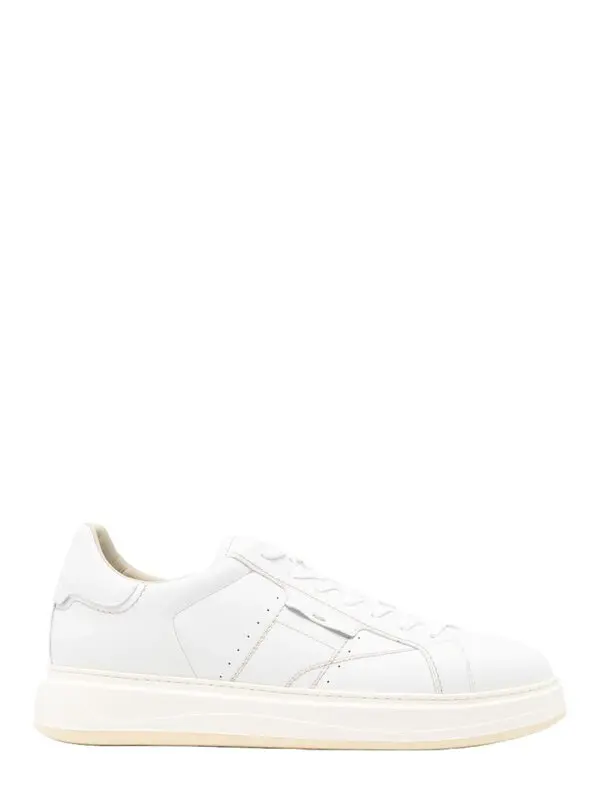 Woolrich Leather Sneakers - White