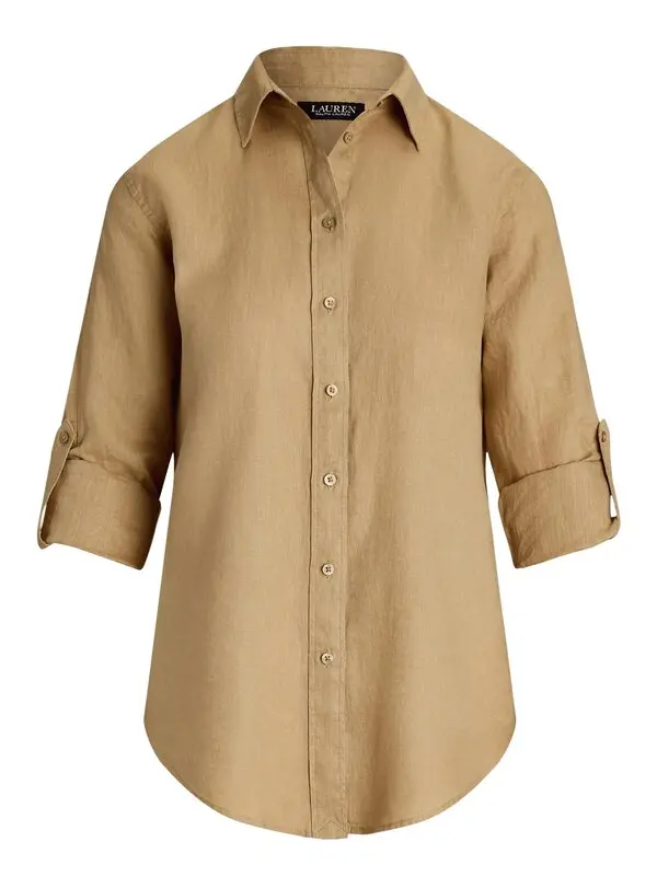 Ralph Lauren Linen Shirt - Beige
