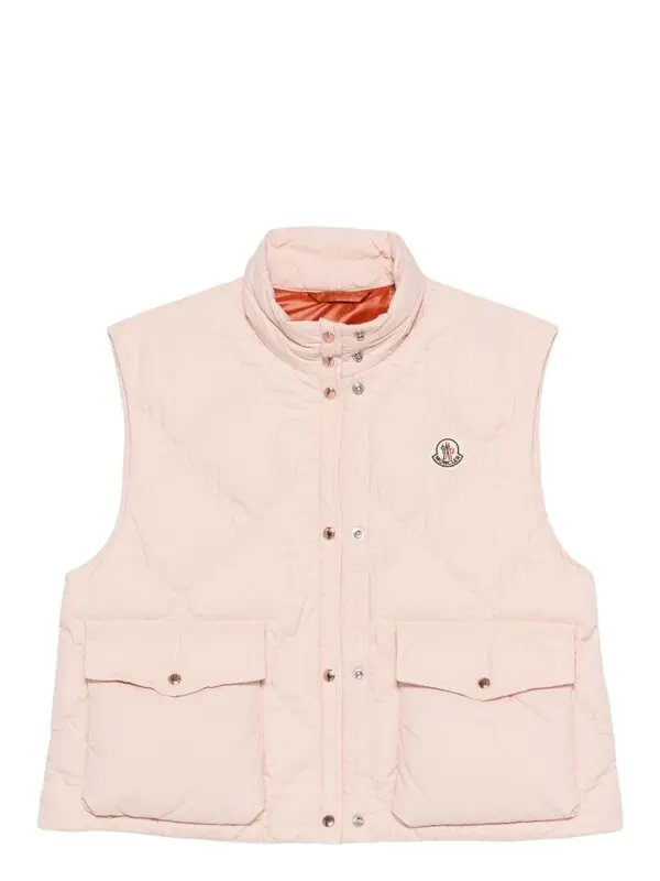 Moncler Biois Down Vest - Pink