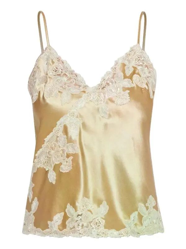 BY MALENE BIRGER Lace-trimmed Blouse - Neutrals