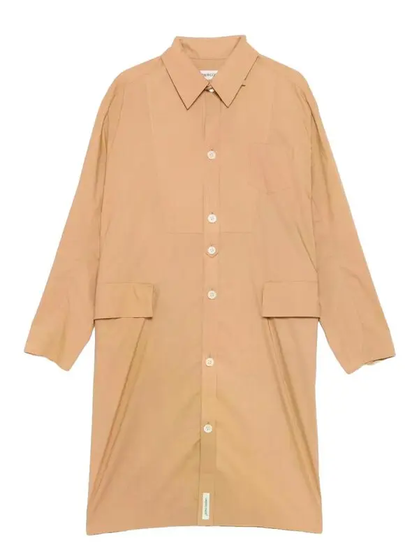 Undercover Panelled Pocket Shirt - Neutrals