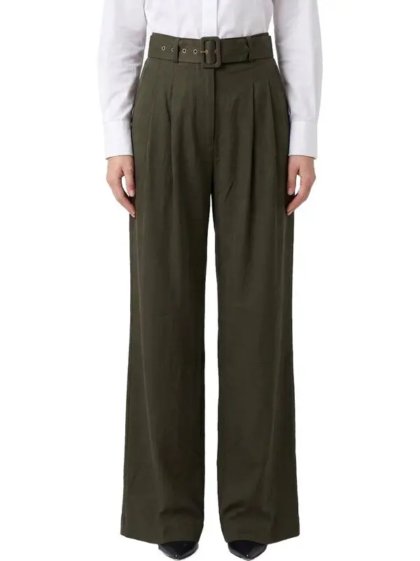Zimmermann Wide Leg Trousers - Green