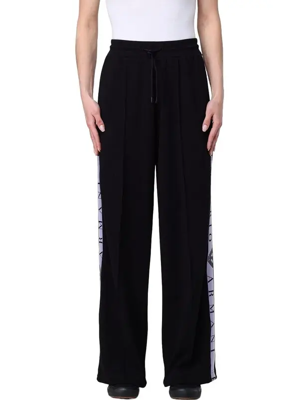 EA7 Relaxed Fit Track Pants - Black
