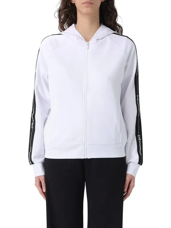 EA7 Pullover Sweatshirt - White