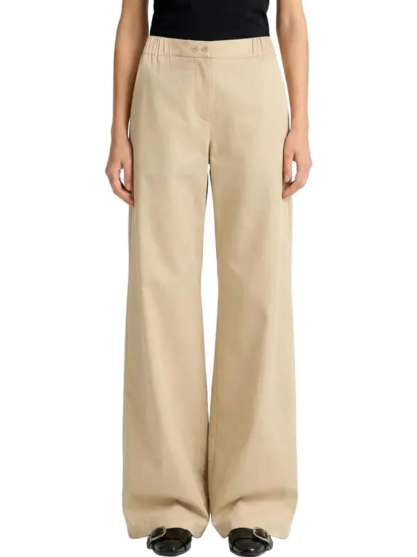 PATOU Wide Leg Pants - Nude