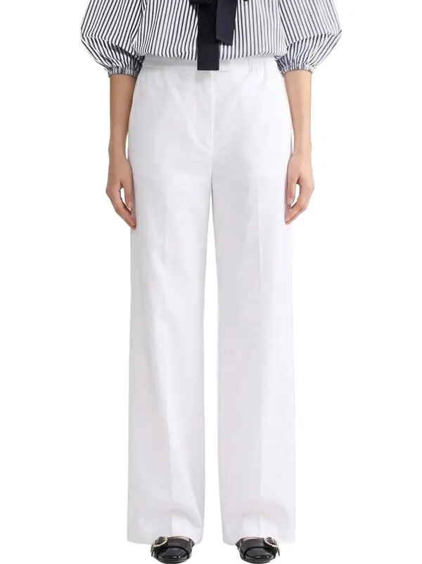 PATOU Wide Leg Pants - White