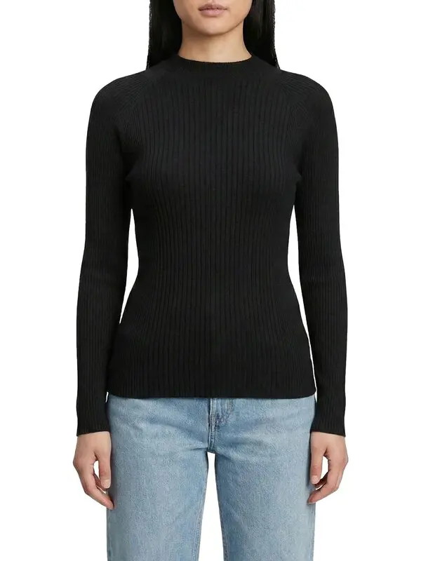 SA SU PHI Pullover Sweater - Black