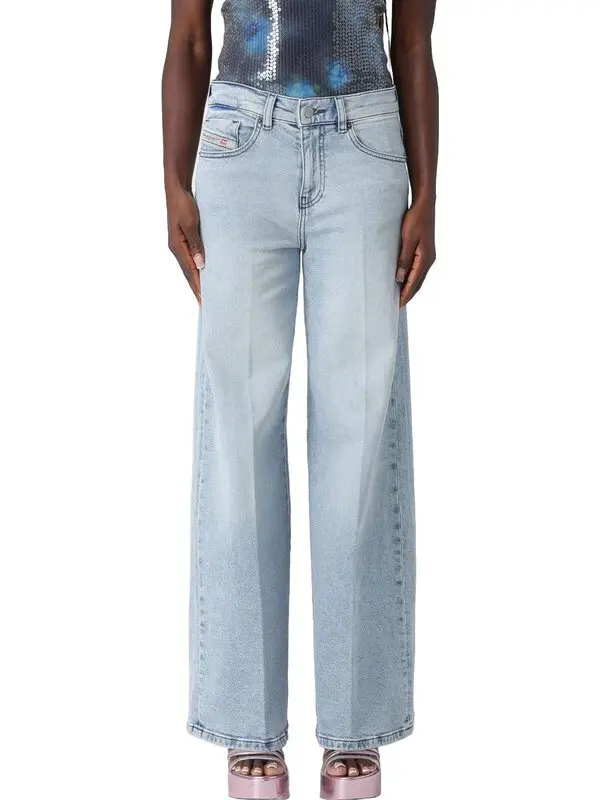 DIESEL® Wide Leg Jeans - Denim