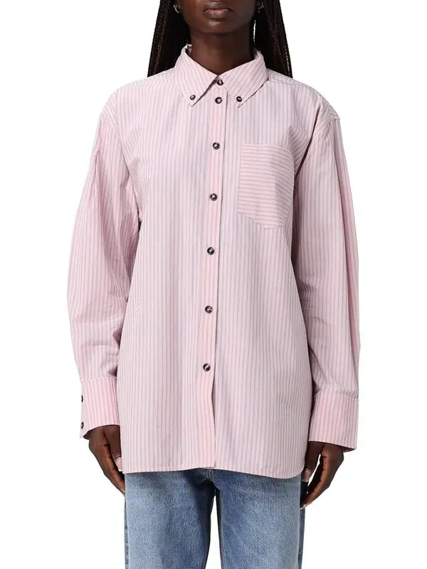GANNI Shirt - Blush Pink