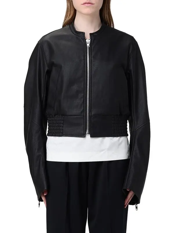 MAISON MARGIELA Leather Jacket - Black