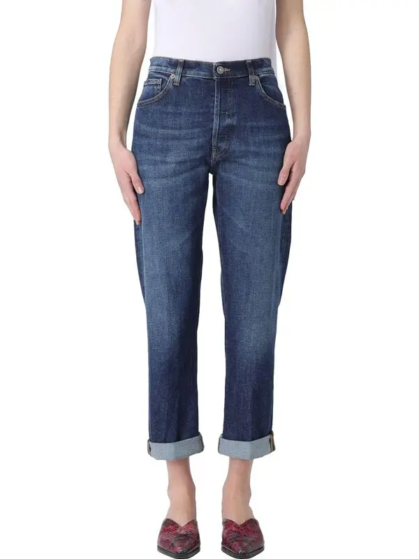 DONDUP Cuffed Jeans - Blue