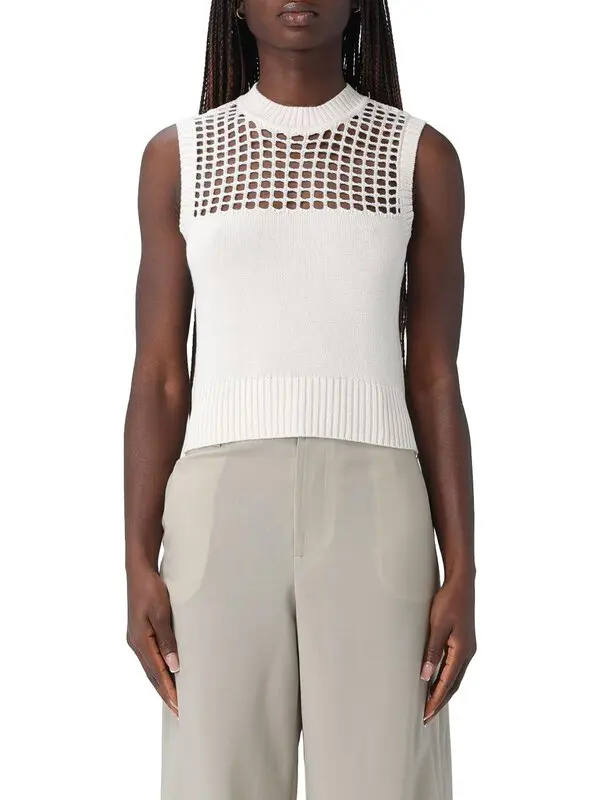 Armani Exchange Top - Yellow Cream