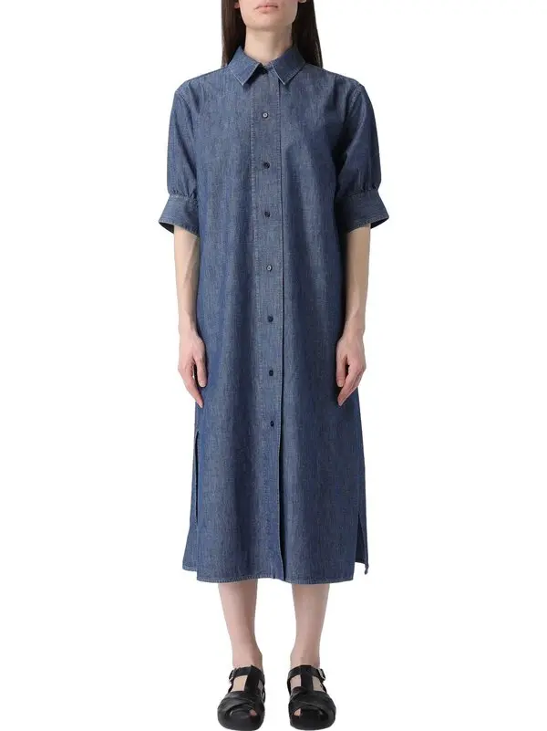 JIL SANDER Shirt Dress - Blue