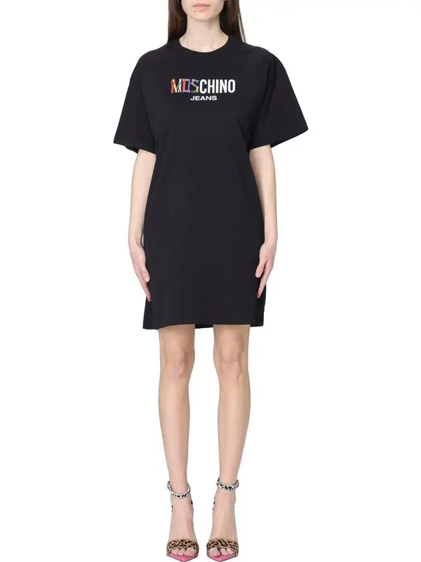Moschino T-shirt Dress - Black