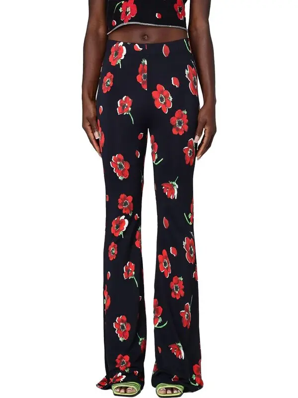 Moschino Printed Pants - Black