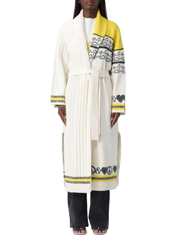 Moschino Long Coat - White