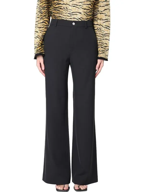 Moschino Wide Leg Trousers - Black