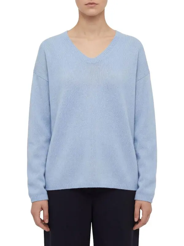 ALLUDE Pullover Sweater - Blue
