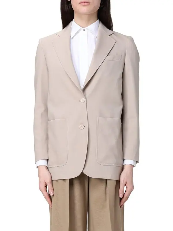 Max Mara Classic Jacket - Moss Green