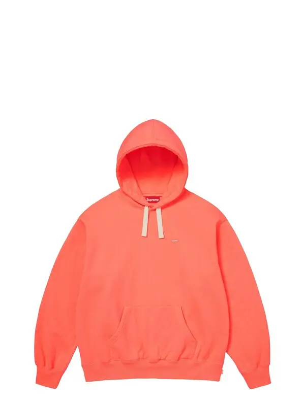 Supreme Small Box Drawcord Hooded Sweatshirt - Pink