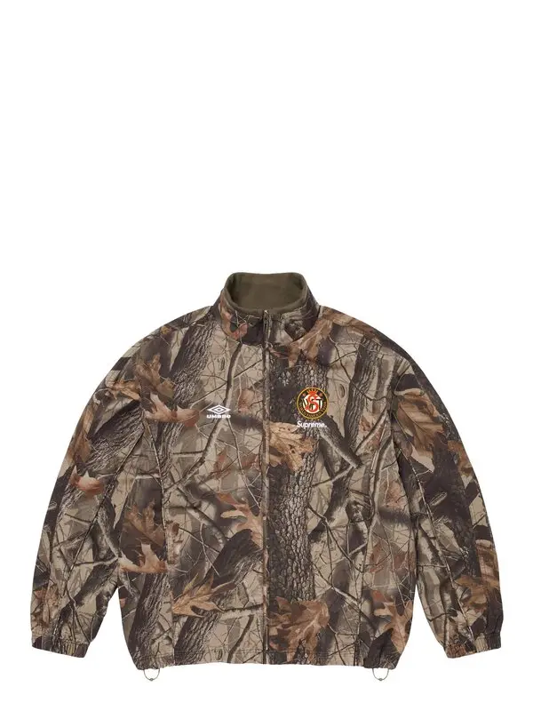 Supreme X Umbro Realtree Hardwoods Camo Track Jacket - Brown