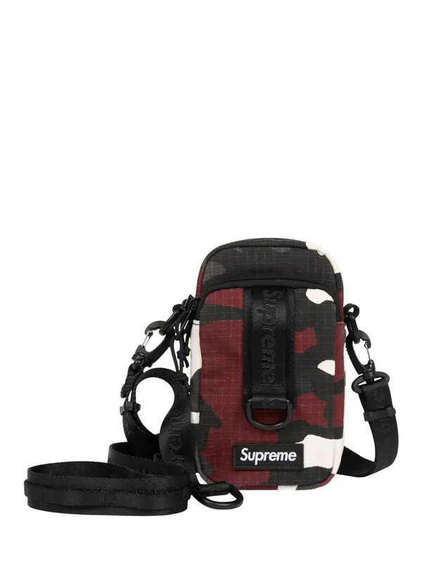 Supreme Camo Shoulder Bag - Red