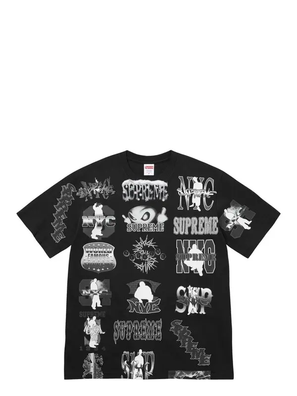 Supreme Flash Tee - Black