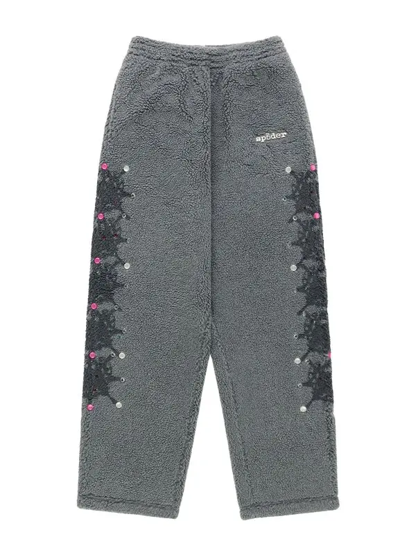 SP5DER Webstone Teddy Fleece Pant - Grey