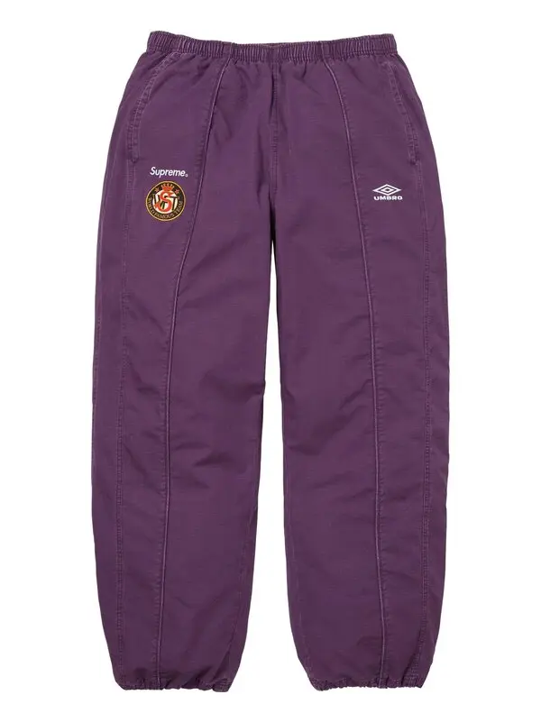 Supreme X Umbro Cotton Ripstop Track Pant - Purple