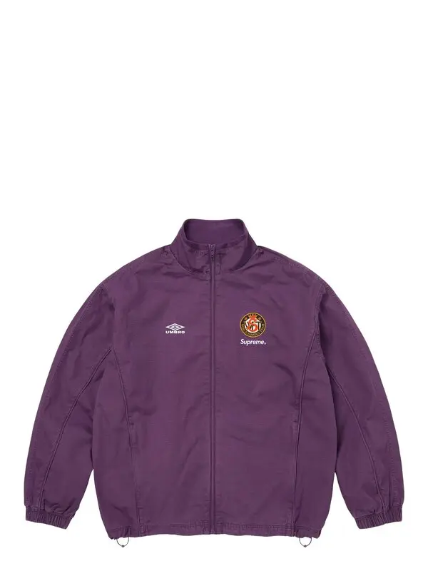 Supreme Cotton Ripstop Track Jacket - Purple