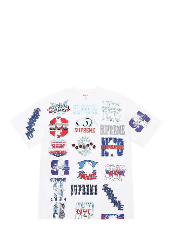 Supreme Flash T-shirt - White