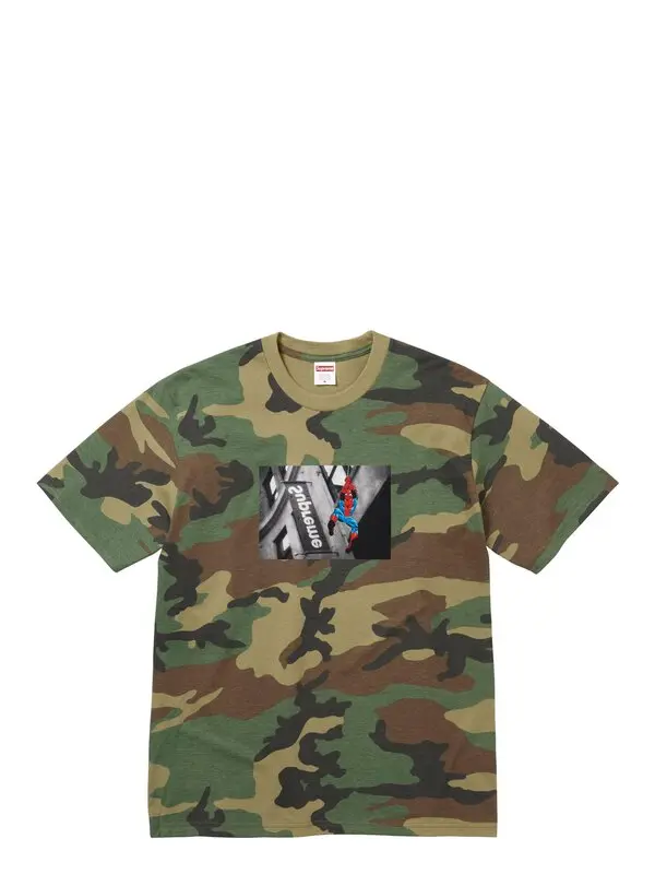 Supreme X Spider-man Tee - Brown