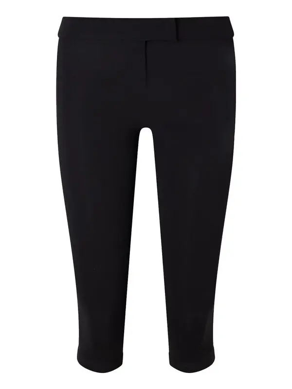 Magda Butrym Stretch-jersey Capri Pants - Black