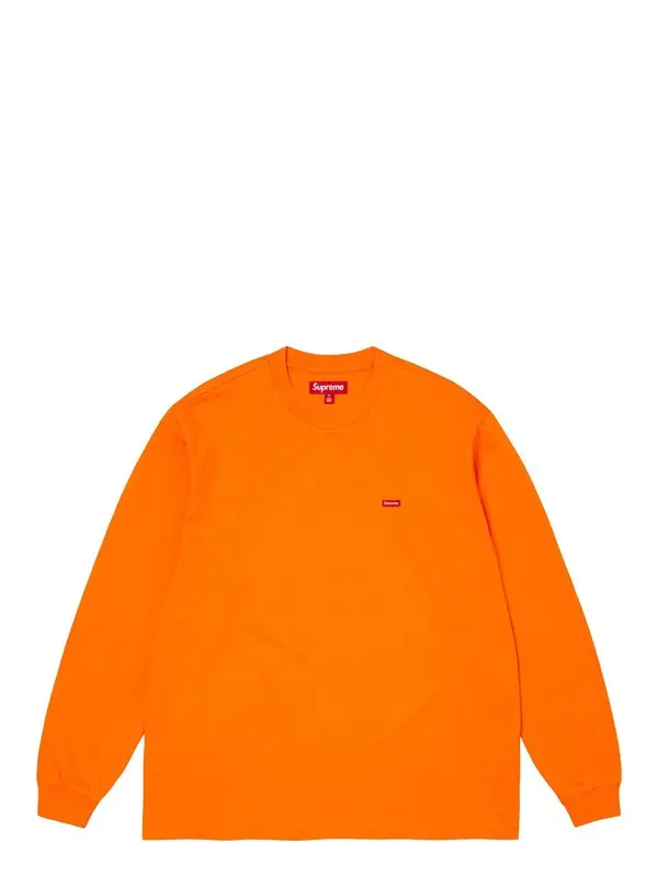 Supreme Small Box Long-sleeve Tee - Orange