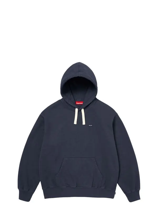 Supreme Small Box Drawcord Hooded Sweatshirt - Blue