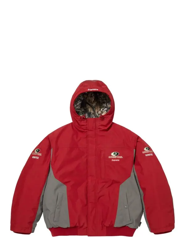 Supreme Gore-tex Mossy Oak Jacket - Red
